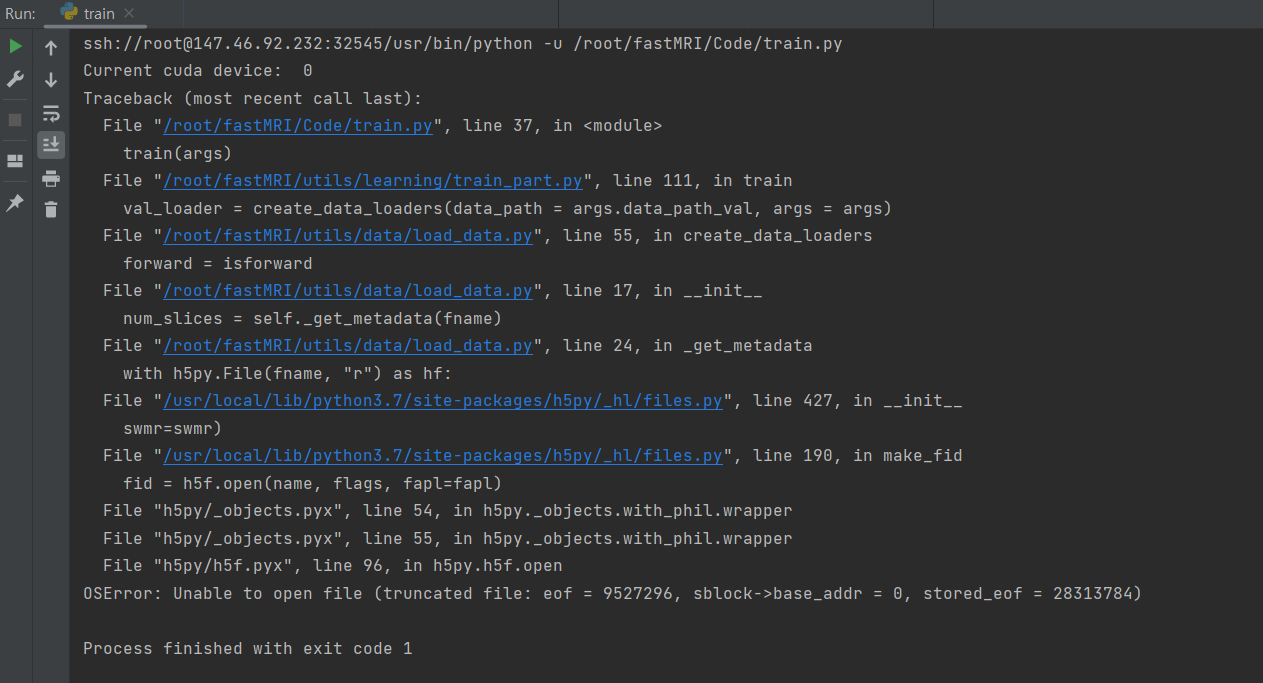 train.py 실행 관련 질문입니다 · Issue #76 · LISTatSNU/FastMRI_challenge · GitHub