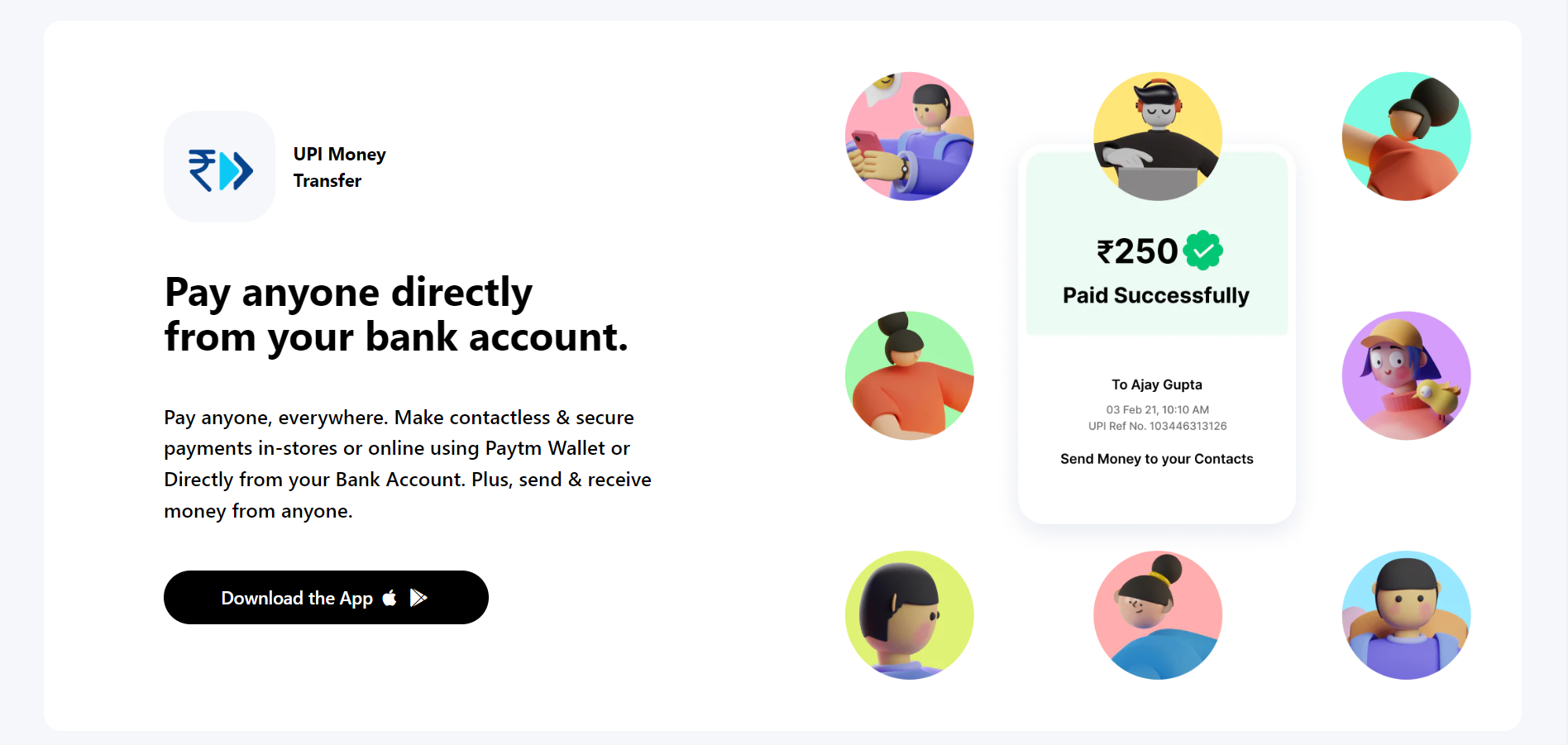 GitHub - Bharath7893/Paytm-Clone: Built Paytm homepage clone using HTML & tailwind CSS and made ...