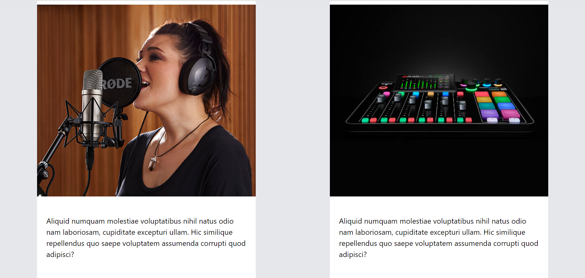GitHub - Bharath7893/Rode-Clone: Built Rode Static homepage using HTML and tailwind CSS.