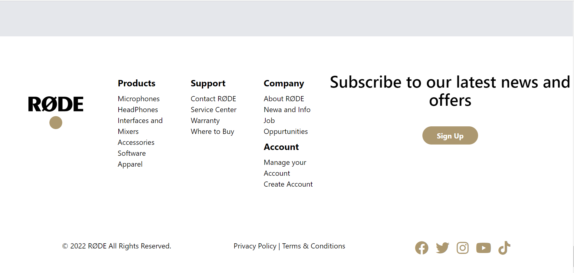 GitHub - Bharath7893/Rode-Clone: Built Rode Static homepage using HTML and tailwind CSS.