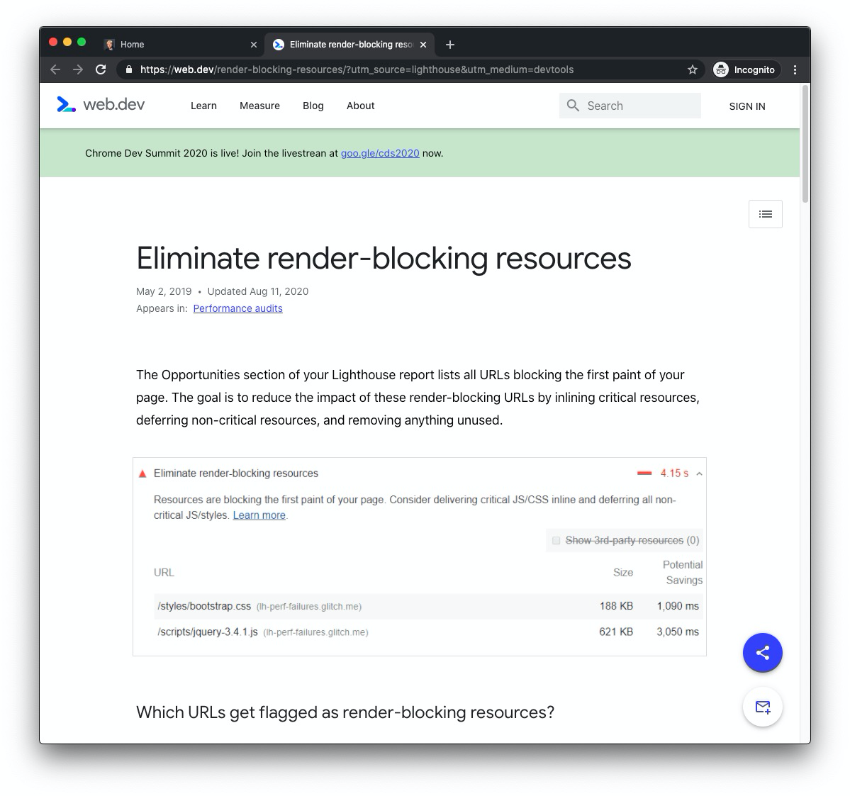Pilot a Lighthouse-style guide for Chrome Extension errors · Issue #103 · GoogleChrome/developer ...