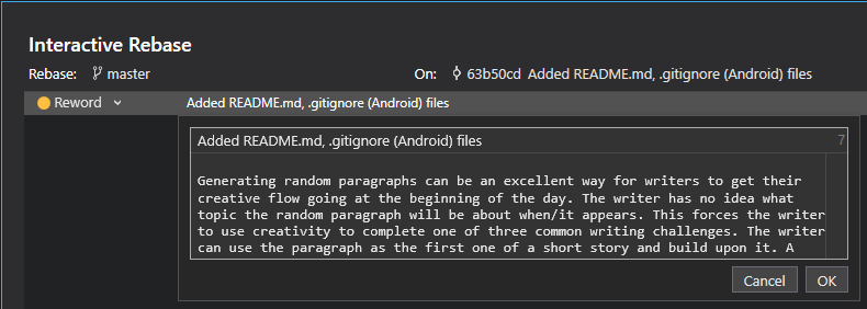 Resizable reword window · Issue #1005 · fork-dev/TrackerWin · GitHub