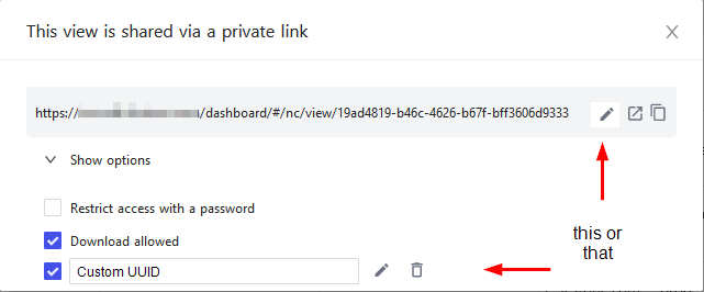 🔦 Feature: Share View - Custom URL/Custom UUID · Issue #3963 · nocodb/nocodb · GitHub