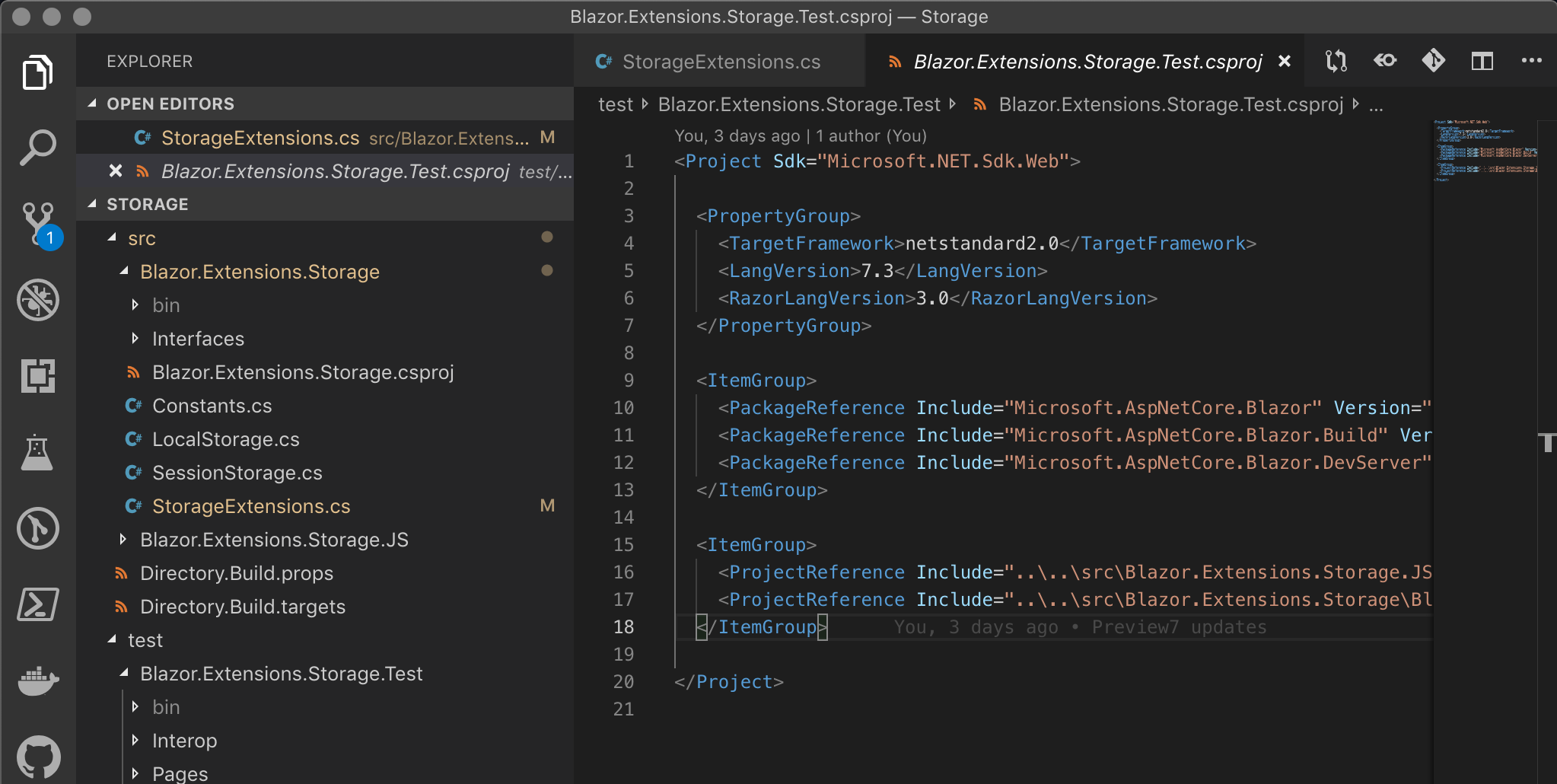 Latest commit (PR 22): Under Netstandard 3.0: Cannot consume scoped ...