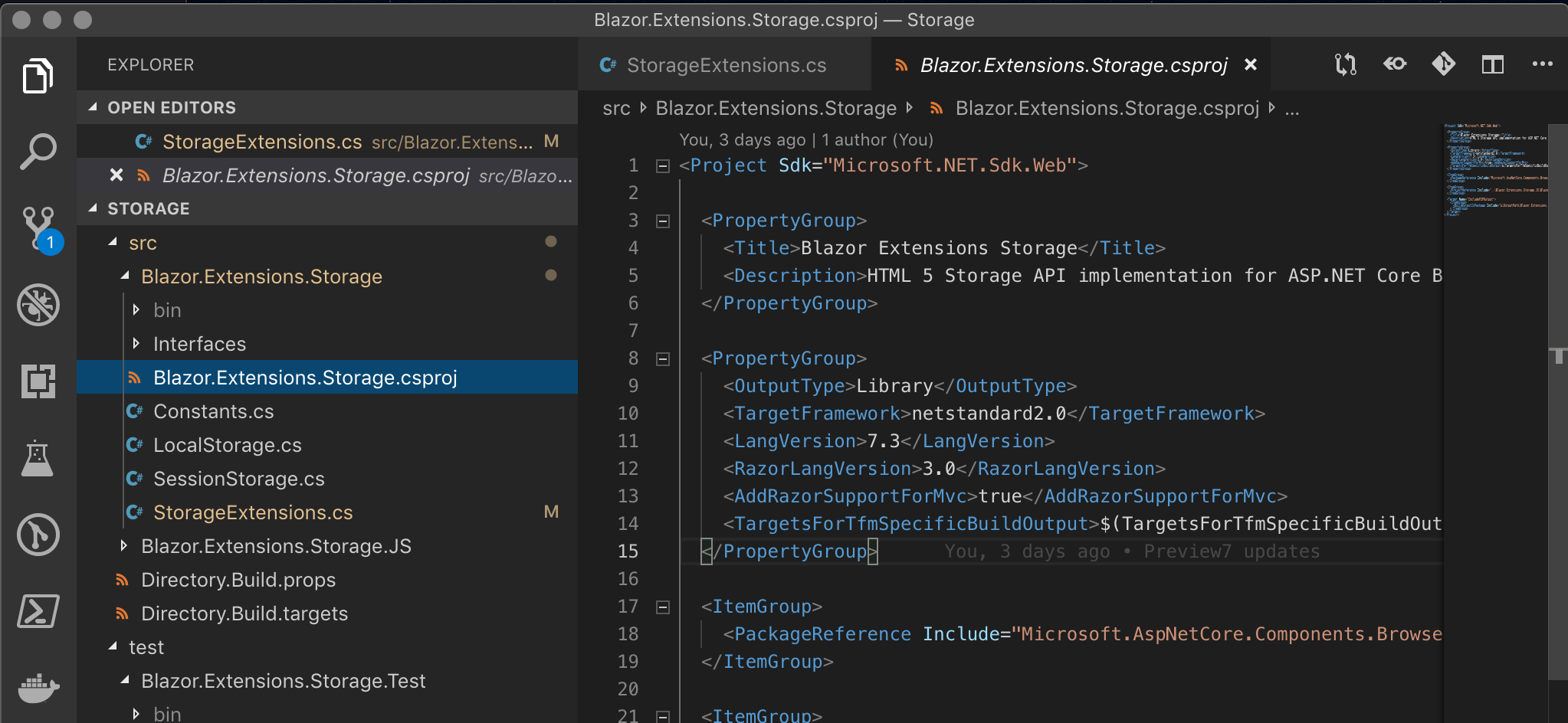 Latest commit (PR 22): Under Netstandard 3.0: Cannot consume scoped ...