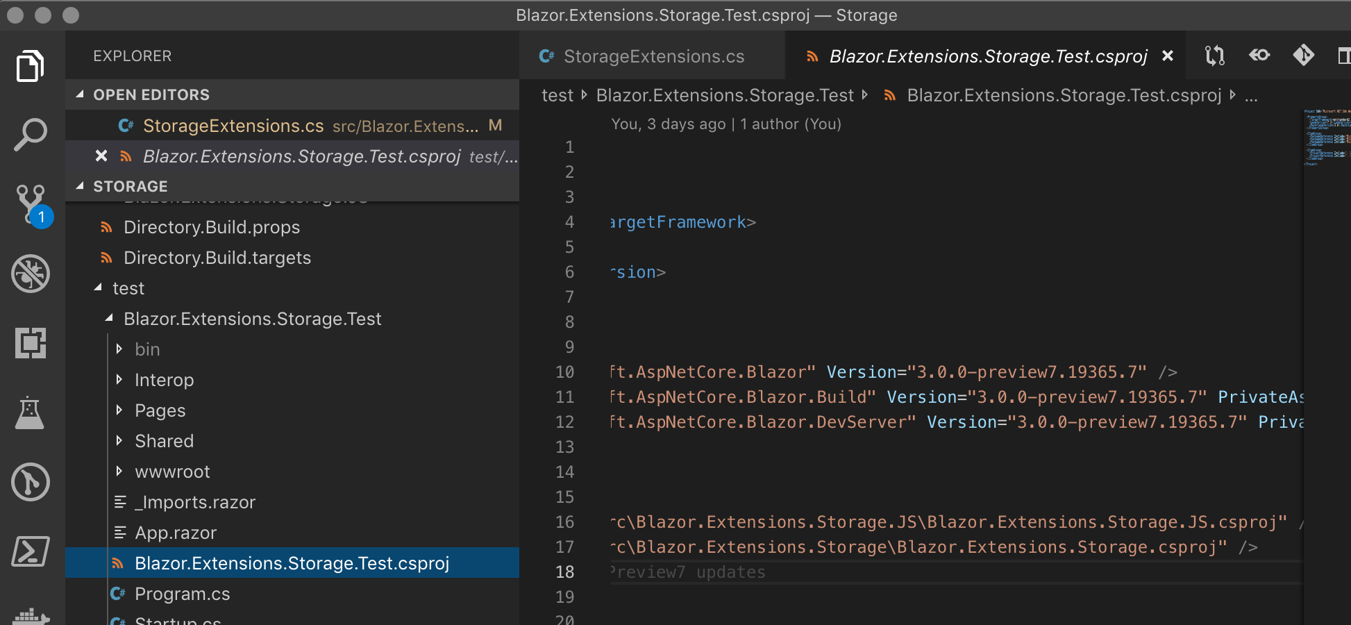 Latest commit (PR 22): Under Netstandard 3.0: Cannot consume scoped ...