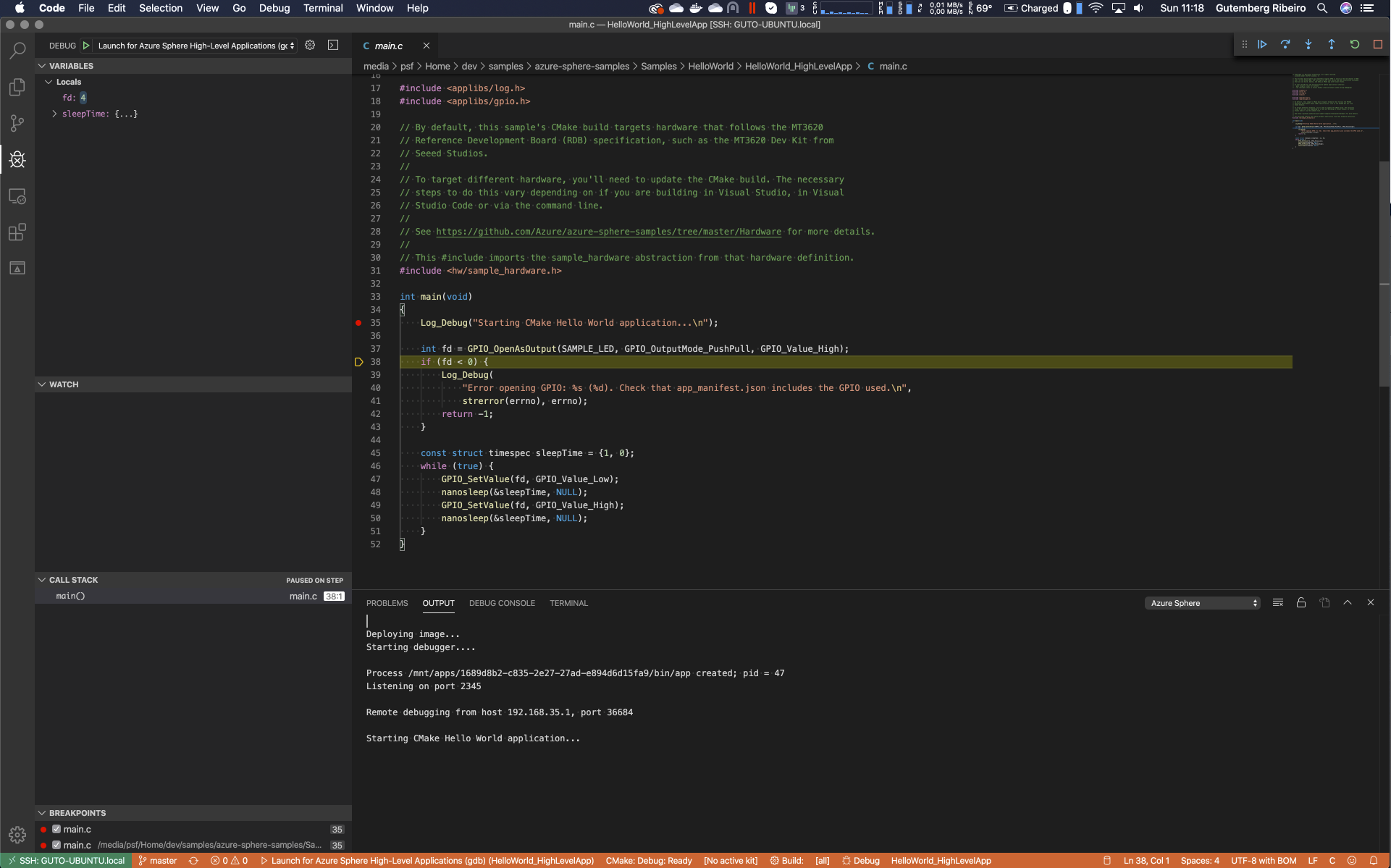 Azure Sphere SDK/Tools Mac OSX support · Issue #191 · MicrosoftDocs/azure-sphere-issues · GitHub