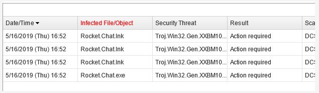 WinClient is detected as a trojan · Issue #721 · RocketChat/Rocket.Chat ...
