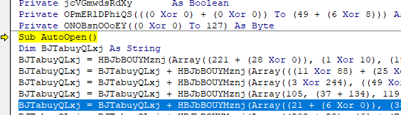It doesn't run upon execution · Issue #1 · bonnetn/vba-obfuscator · GitHub