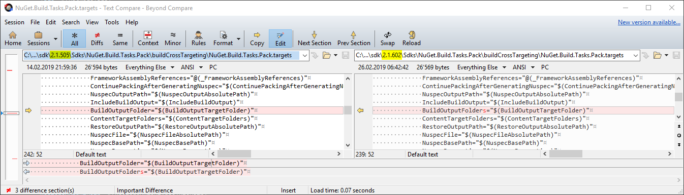 Running Dotnet Pack With Paketrestoretargets Referenced In A New Csproj File With Msbuild 16