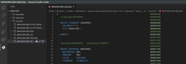 Enable SQL syntax highlighting for SQL / DDL within a PDS member retrieved from z/OS · Issue #4 ...