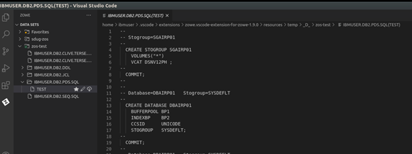 Enable SQL syntax highlighting for SQL / DDL within a PDS member retrieved from z/OS · Issue #4 ...