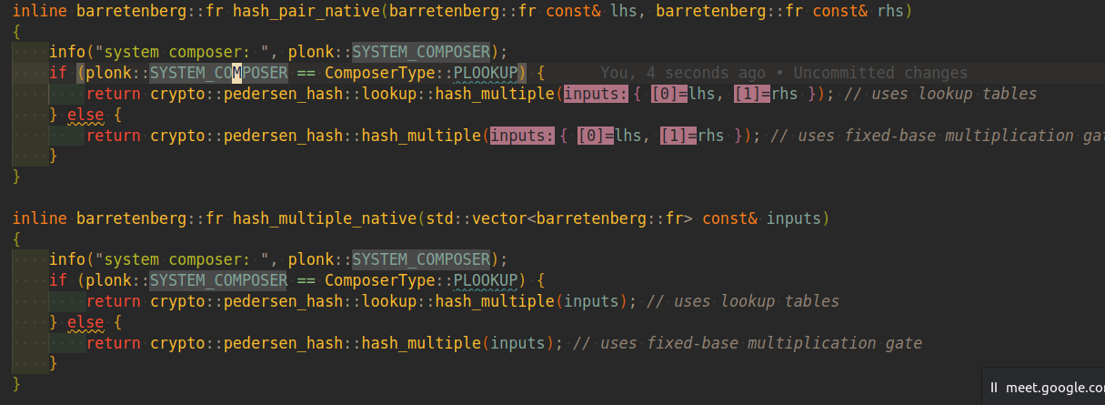 compilation: Investigate USE_TURBO flag at the circuits level · Issue ...