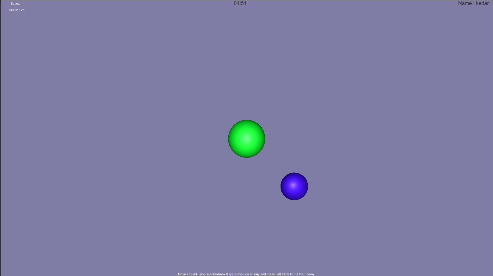GitHub - KedarChandulur/Aim-Trainer-2D: Aim Training 2D