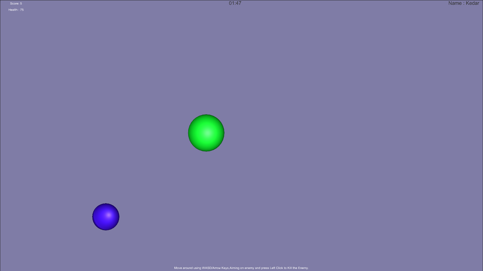GitHub - KedarChandulur/Aim-Trainer-2D: Aim Training 2D