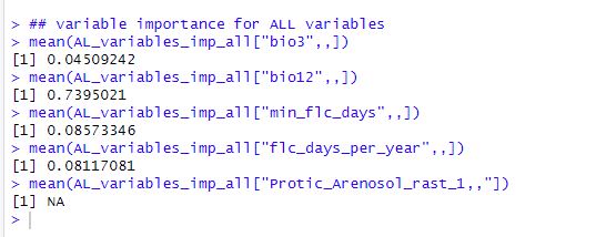 Variable importance function showing NA for some variables · Issue #272 ...