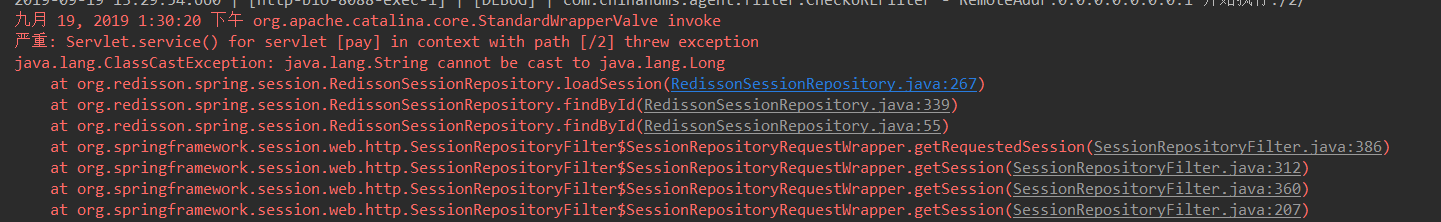spring-session-redisson 使用 org.redisson.client.codec.StringCodec 作为解码器，会出现错误 · Issue #2326 ...
