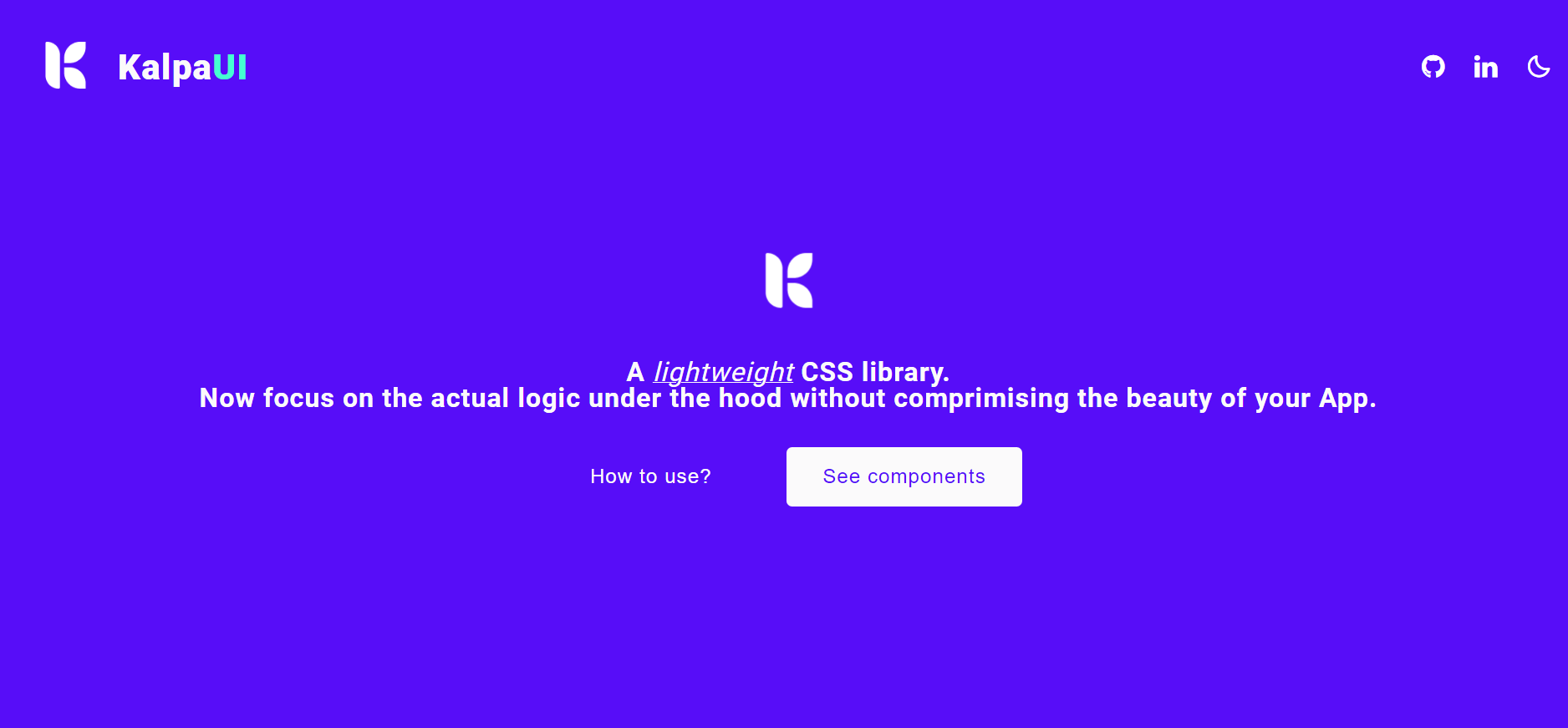 GitHub - LordUttam/Kalpa-UI