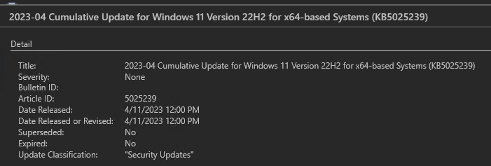Windows 11 Upgrade Seen as Optional Update · Issue #5 · alaurie/WimWitchFK · GitHub