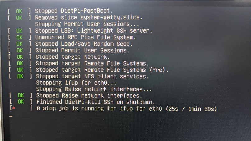 QUEST: Shutdown not working using PXE boot · Issue #4855 · MichaIng/DietPi · GitHub