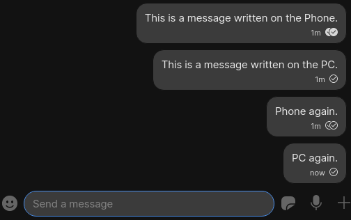 messages from PC client don't get delivered to recipient · Issue #3930 ...