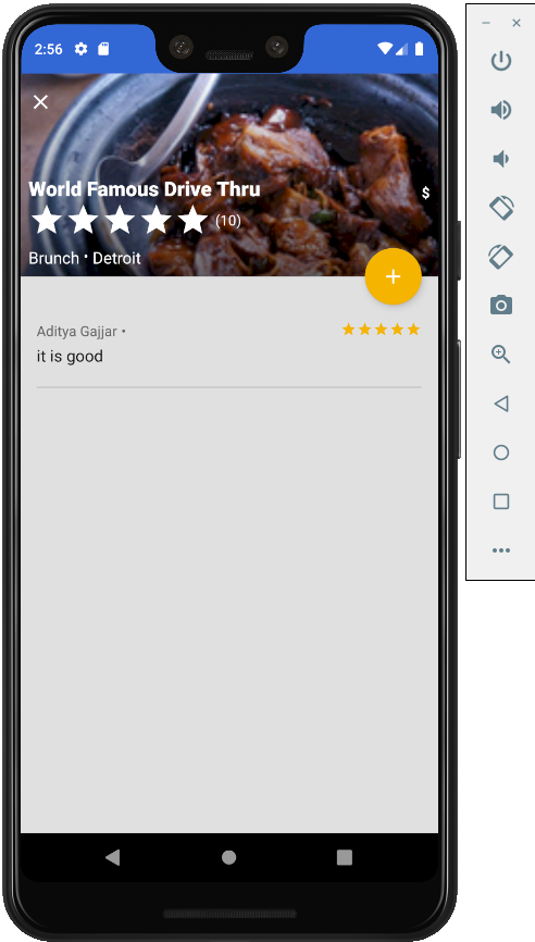 FriendlyEats -Tester: Amrit Choudhary, Developer: Aditya Gajjar ...