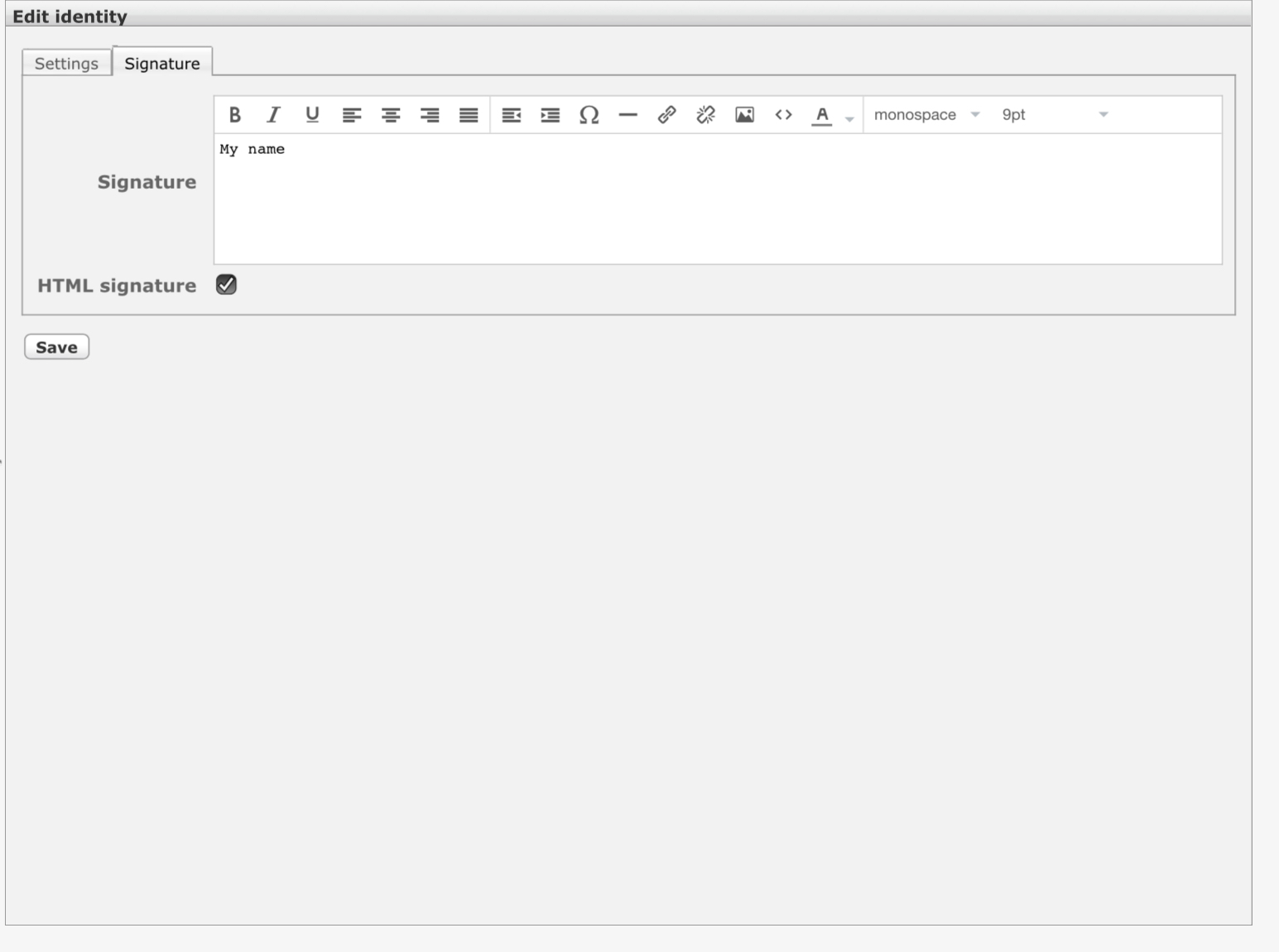 Elastic: HTML signature checkbox is missing · Issue #7969 · roundcube ...