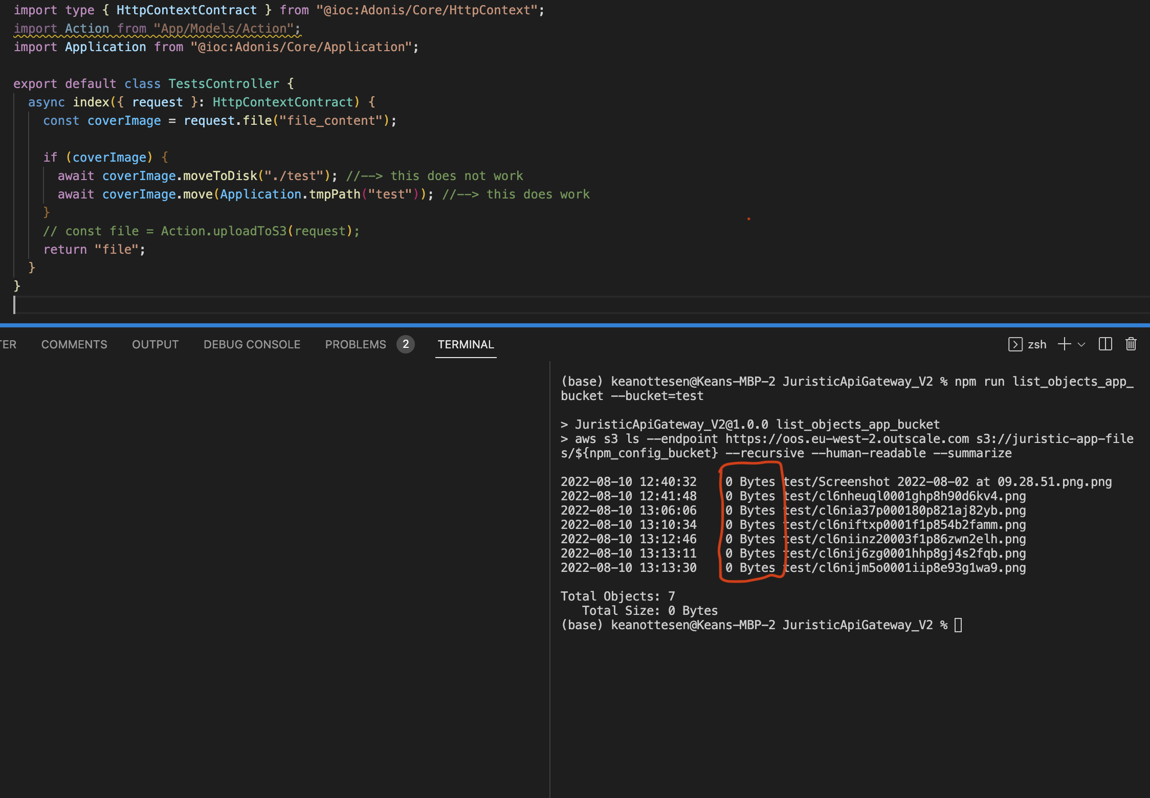 S3 Upload · Issue 3860 · Adonisjs Core · Github
