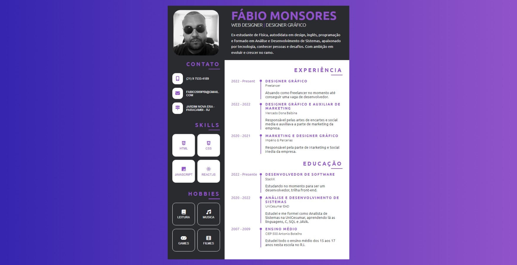 GitHub - FabioMonsores/css-basico-stackx: Repositório para tarefa de CSS da StackX