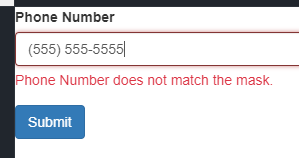 [BUG] Masking validation not accepting correct values · Issue #2387 · formio/formio.js · GitHub