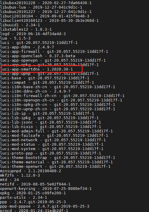 openwrt v19.07.2 源码整合luci后 web界面没有smartdns · Issue #19 · pymumu/luci-app-smartdns · GitHub