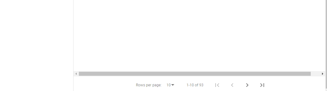 How to bring pagination controls after the last record · Issue #193 · mbrn/material-table · GitHub