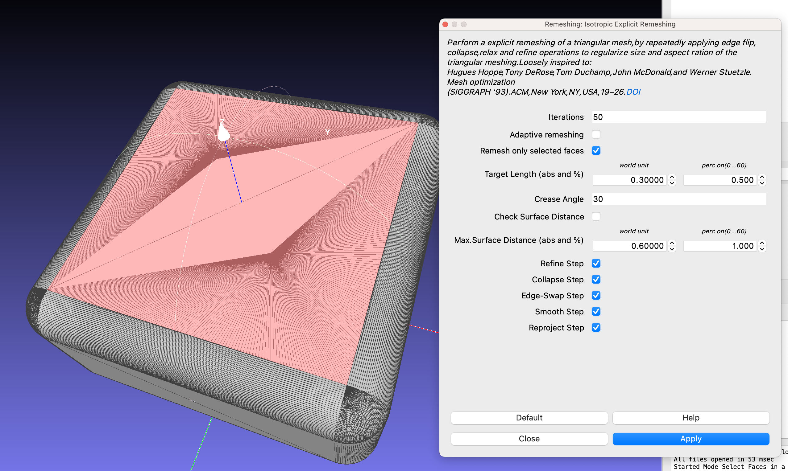 Isotropicremeshing Selected Region Yields Bad Result · Issue 227 · Cnr Isti Vclab Vcglib · Github
