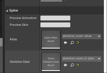 UE4 Crash when clicking on the atlas or the skel-data in Spine Skeleton Animation Component ...