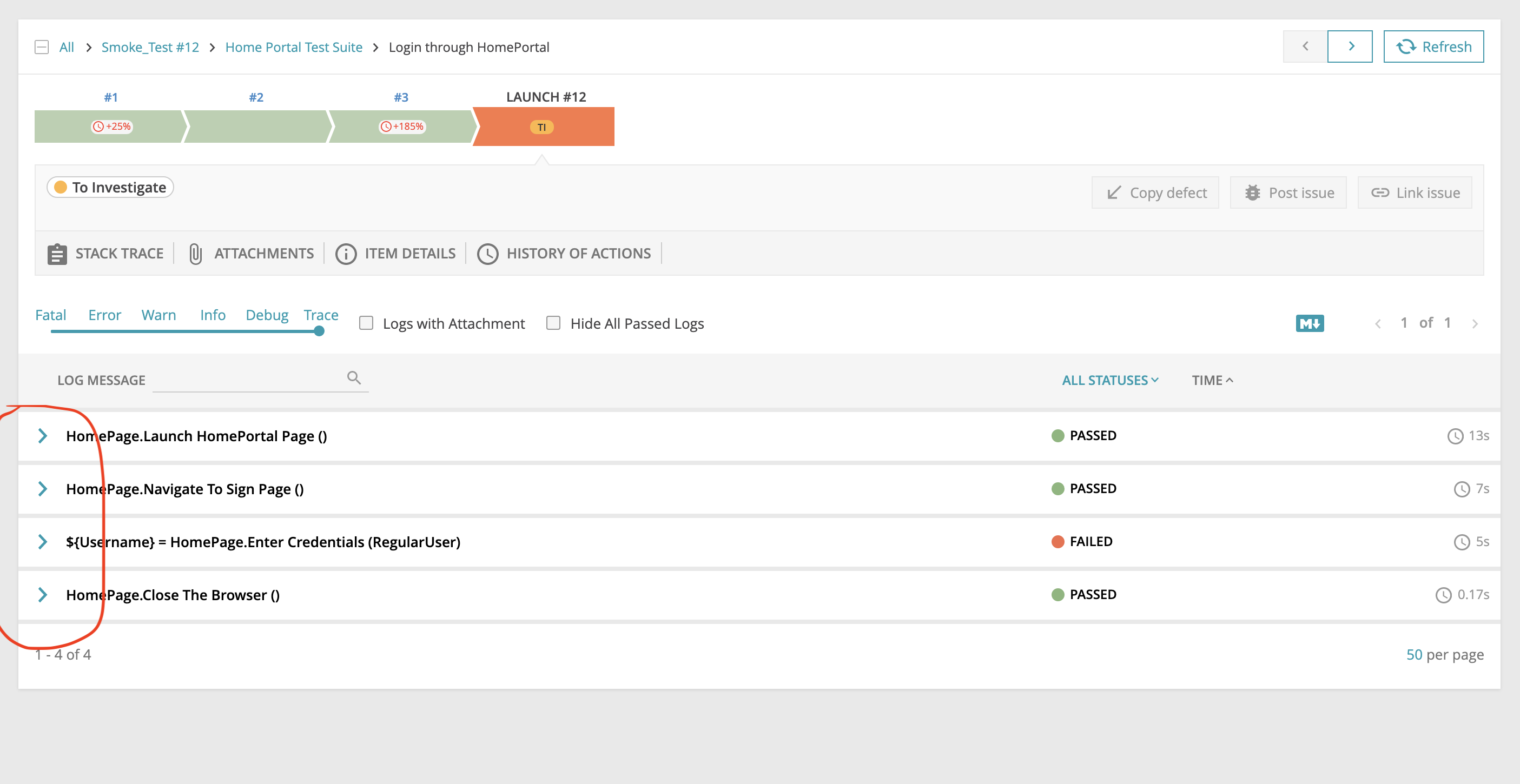 Add Description for test steps for each test case · Issue #925 ...