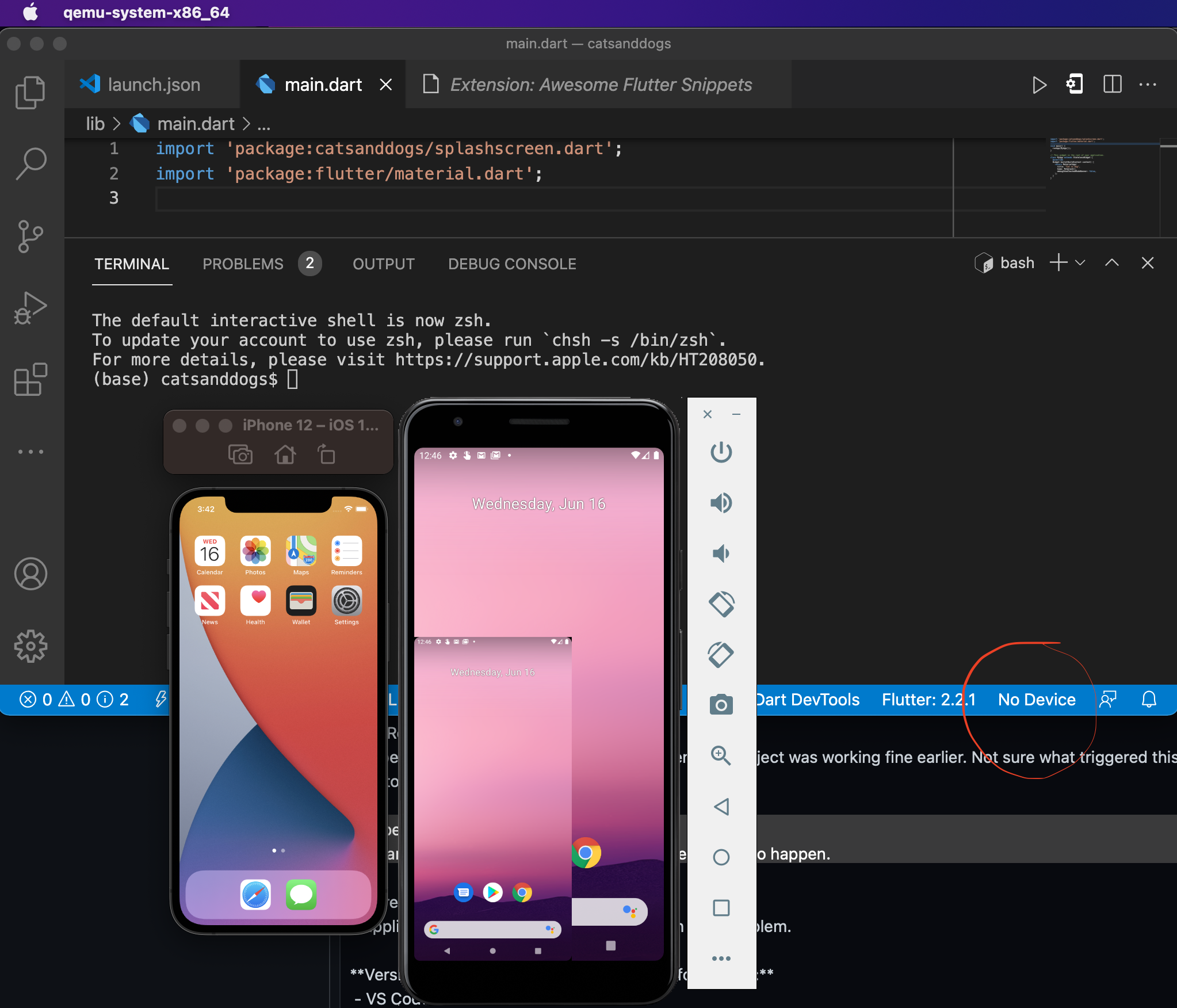 Device Not Showing Up In VSCode Issue 3409 Dart Code Dart Code GitHub