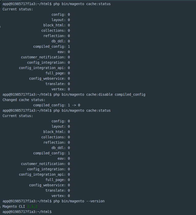 Compiled Config cache always enable · Issue #23133 · magento/magento2 · GitHub