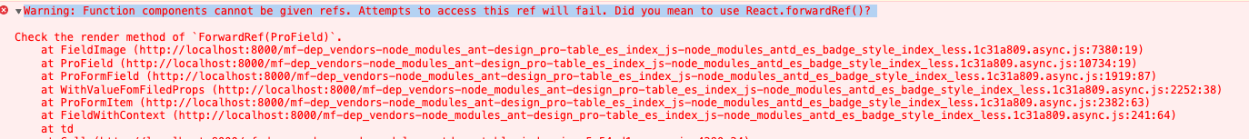 🐛[BUG] ProTable columns 配置valueType为image,控制台报警告 · Issue #4346 · ant-design/pro-components · GitHub
