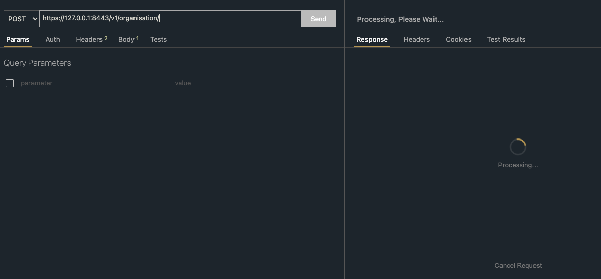 Request Keeps Spinning · Issue 120 · Thunderclient Thunder Client Support · Github