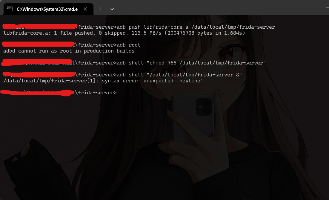 syntax error: unexpected 'newline' · Issue #33 · httptoolkit/frida-interception-and-unpinning ...