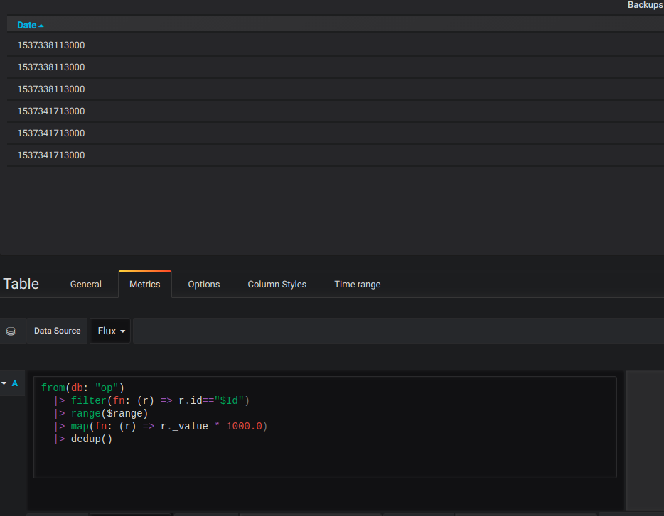 Date in Table panel · Issue #13334 · grafana/grafana · GitHub