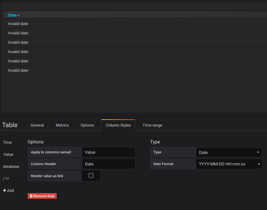 Date in Table panel · Issue #13334 · grafana/grafana · GitHub