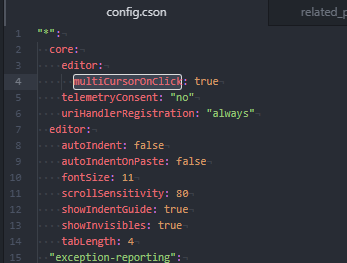 cmd+click multiple cursors not working · Issue #20916 · atom/atom · GitHub