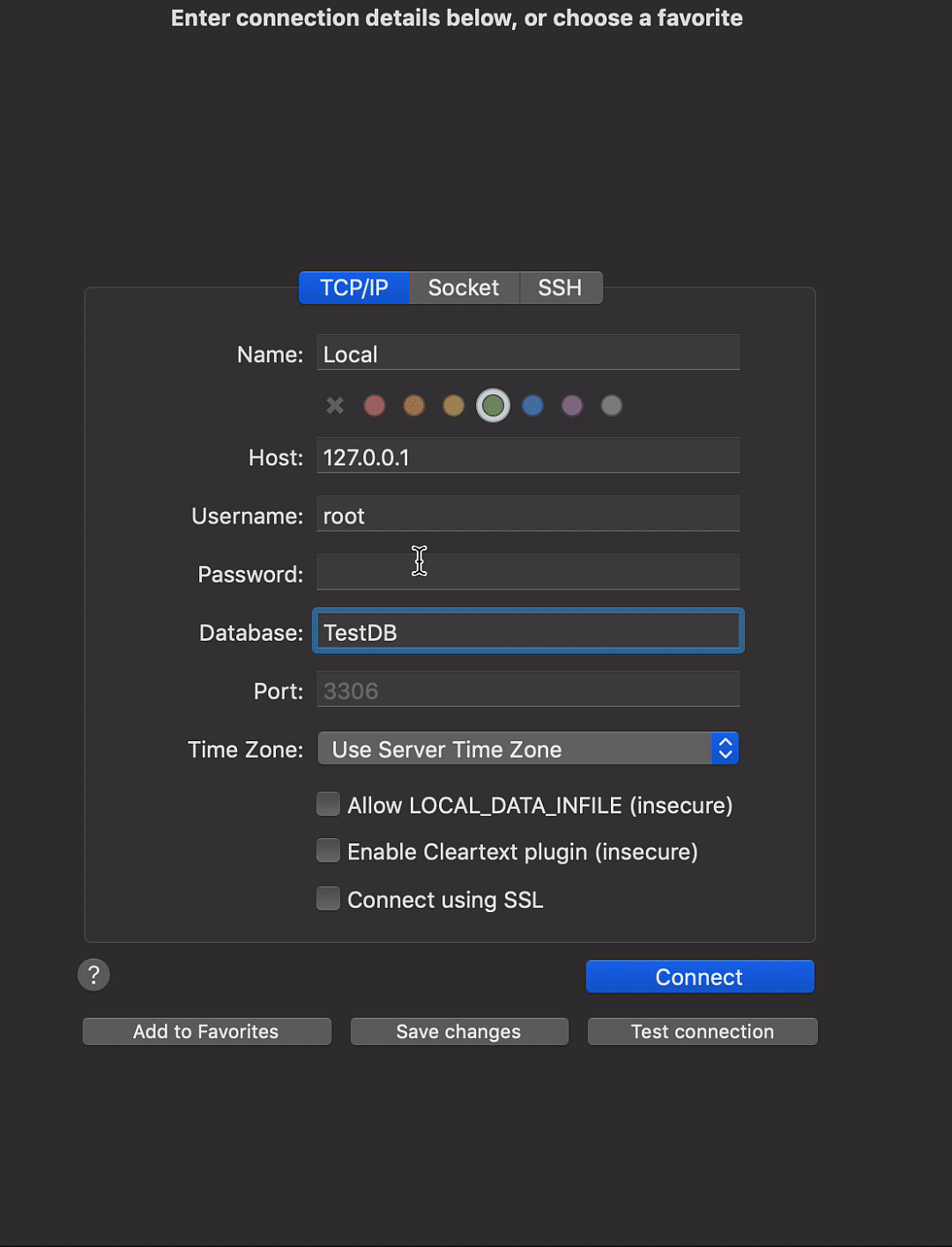 Can't connect with empty password · Issue #904 · Sequel-Ace/Sequel-Ace · GitHub