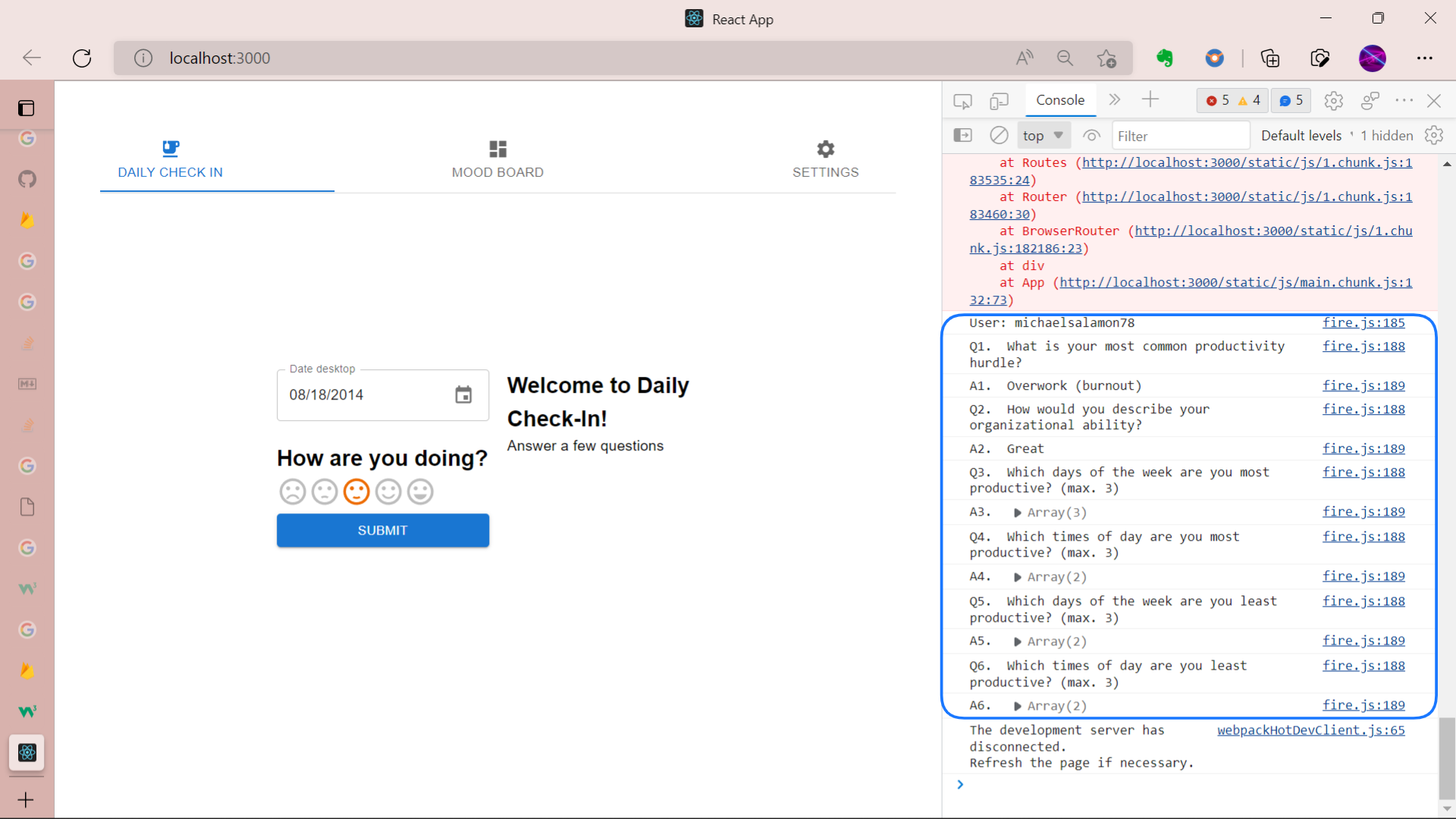 Phases I+II - Progress · Issue #2 · MichaelSalSail/DailyNotion · GitHub