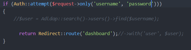 Undefined index: email using NoDatabaseUserProvider · Issue #387 · Adldap2/Adldap2-Laravel · GitHub