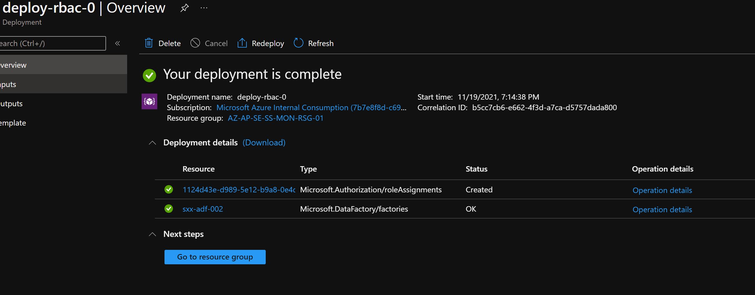 RBAC Assignment Failing · Issue #515 · Azure/ResourceModules · GitHub