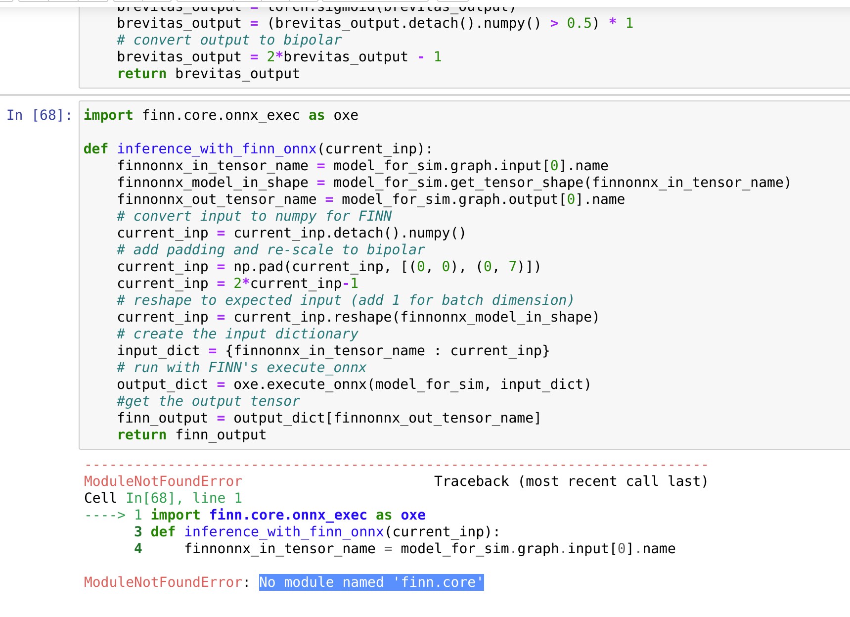 No Module Named Re Finn 0 0 1 · Issue 858 · Xilinx Finn · Github