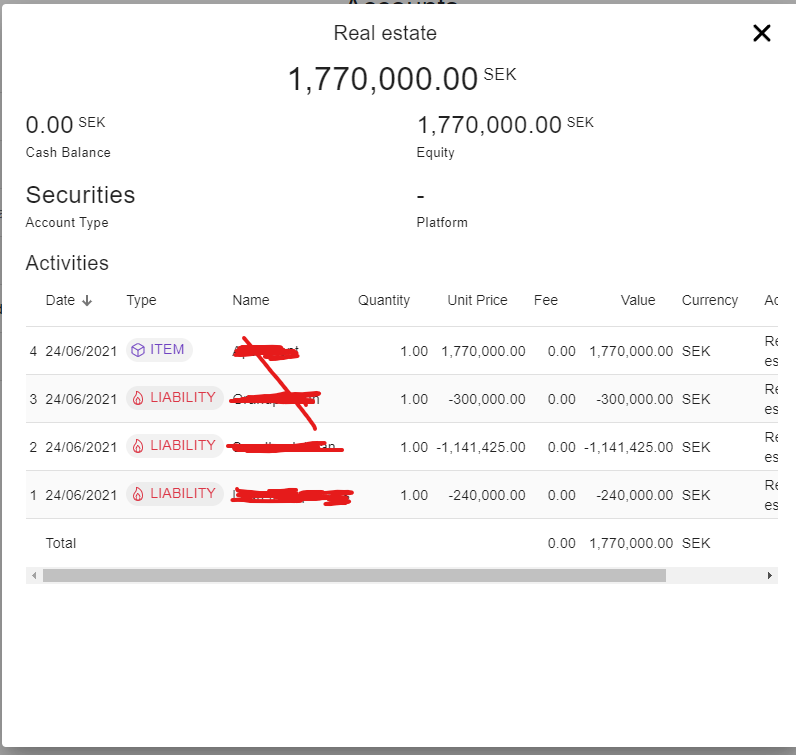 [BUG] Liabilities do not subtract value from assets · Issue #2181 · ghostfolio/ghostfolio · GitHub