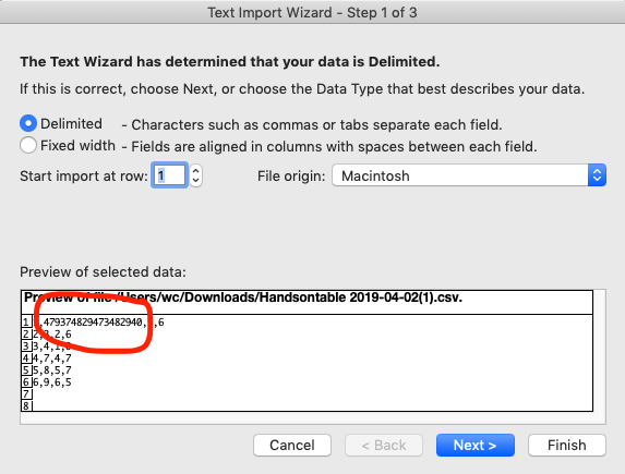 exporting to excel for large length data gives wrong value · Issue #5923 · handsontable ...